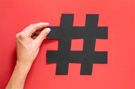 Premium Photo Hashtag Sharp Symbol For Social Media