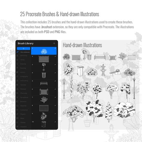 Procreate Architectural Sketching Brushset And Illustrations Toffu Co