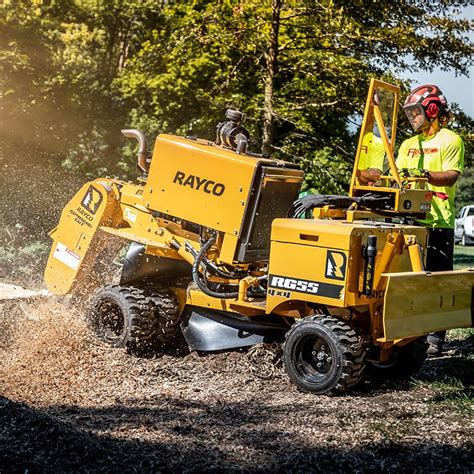 Rayco RG55 Petrol Stump Grinder Monitor