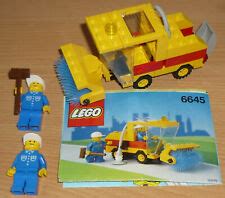 Lego 6645 Street Sweeper Instructions And Parts List