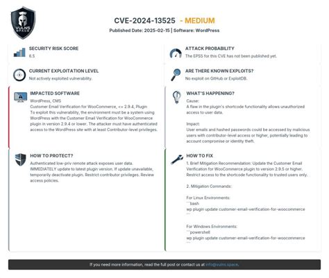 Cve Cybersecurity Infosec Vulnerability Technews Ai Automation Vulnsspace