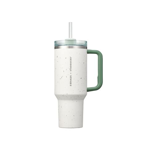 스타벅스 24 Ss 스탠리 그린 페블 켄처 텀블러 1183ml Starbucks Kream
