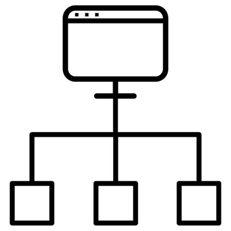 Premium Vector Network Segmentation Icon