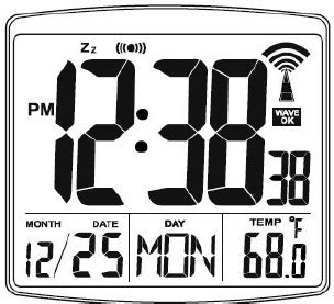 Digital Clock Display With Date Information Download Scientific Diagram