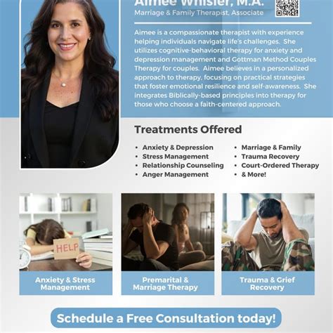 Counseling Flyer Diy Flyer Template Design Therapy Flyer