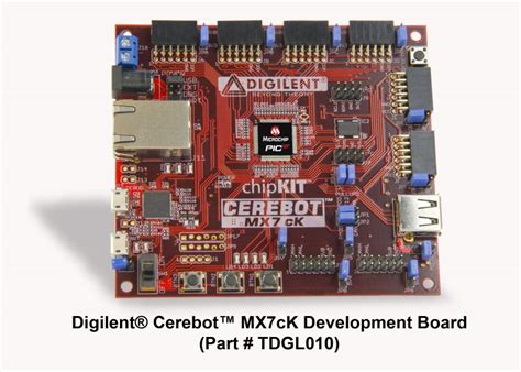 Tdgl010 Chipkit Pro Mx7 Development Board