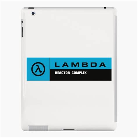 Half Life Lambda Complex Reactor Complex Signage Teal Tf Ipad Case And Skin For Sale By