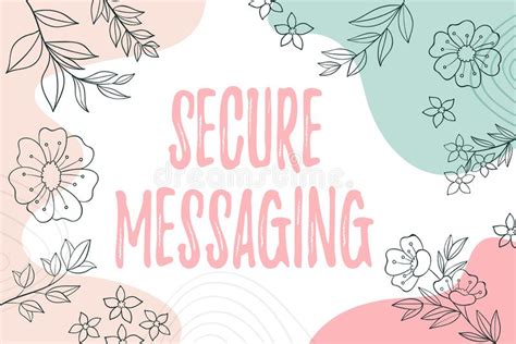 Inspiration Showing Sign Secure Messaging Concept Meaning Protect Critical Data When Sent