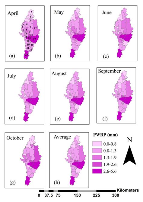 Spatial Distribution Of Simulated Weekly Pond Surface Water Resources Download Scientific