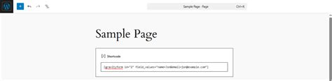 Gravity Form Shortcode Embed Forms In Wordpress