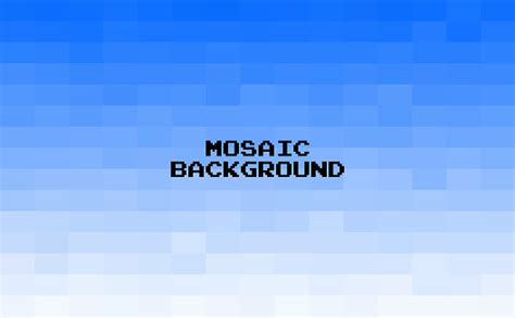 추상 파란색 기하학적 배경 창조적 인 디자인 템플릿 픽셀 아트 그리드 모자이크 8 비트 벡터 배경 0명에 대한 스톡 벡터 아트 및 기타 이미지 Istock