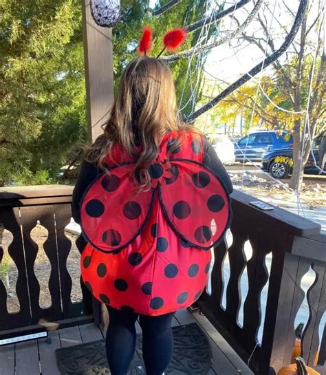 Lady Bug Costume Adults Perfect For Halloween Cosplay