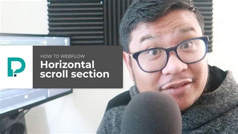 How To Webflow Horizontal Scrolling Section Youtube
