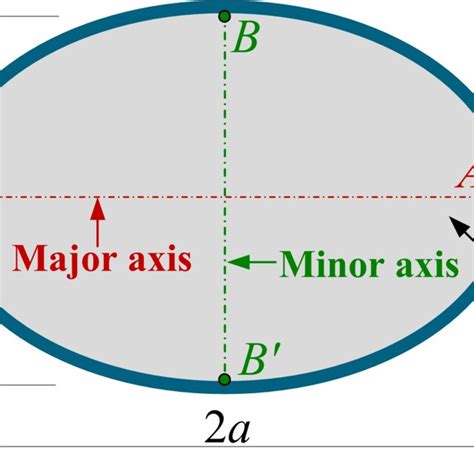 Cross Section Of Elliptical Frp Confined Concrete Specimens Download Scientific Diagram