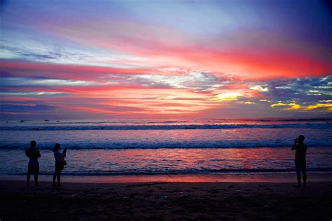 200 000 Gambar Sunset At Kuta Beach Bali And Bali Gratis Pixabay