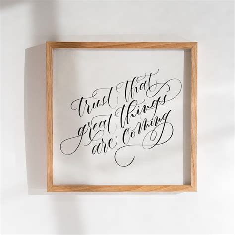 Modern Calligraphy Etsy