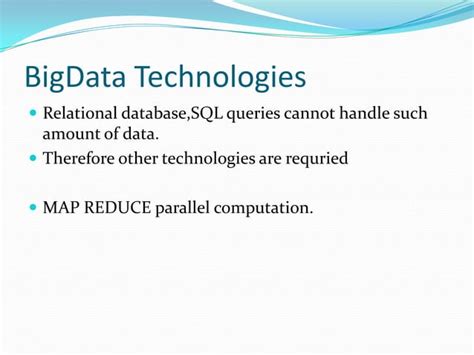 Big Data Introduction Ppt