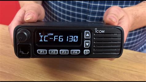Introducing The Icom Ic F5130d F6130d Compact Mobile Radio Series Youtube