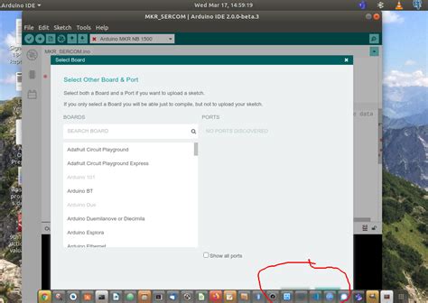 Arduino Window Size