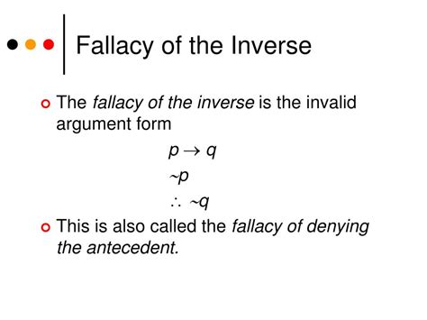 Ppt Valid And Invalid Arguments Powerpoint Presentation Free