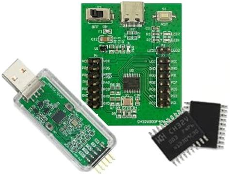 Ch32v003 Development Board Kit Risc V Tujuan Umum 32 Bit 42 Off