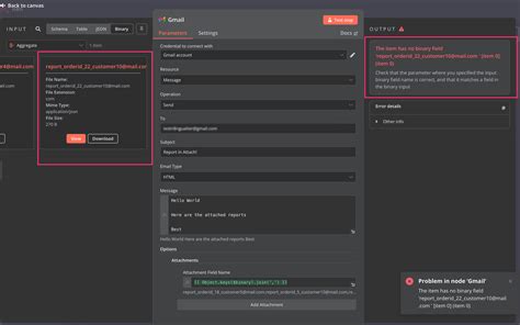 Sending Email With Multiple Attachments Questions N8n Community