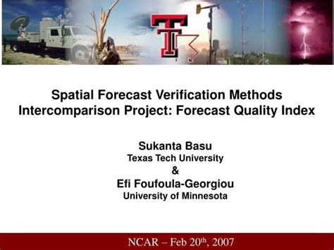 Ppt Spatial Forecast Verification Methods Intercomparison Project