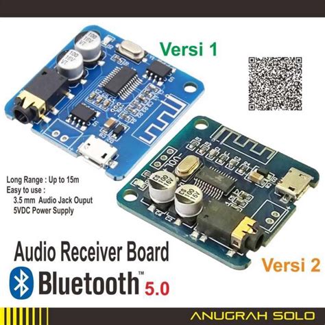 Jual Bluetooth Audio Receiver Modul Bluetooth Receiver 5 0 Pcb Biru Di Seller Anugrah Solo