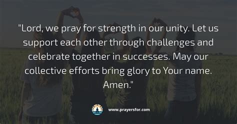Group Prayer Verses