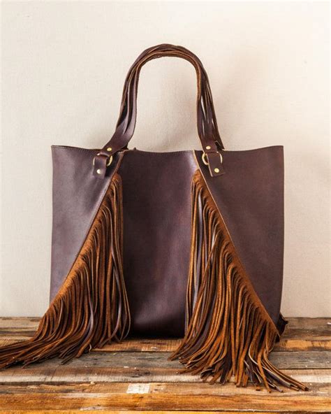 Wild Wild West Totefringe Totewestern Totebohemian Tote Leather
