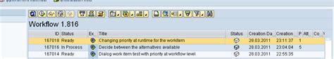 setting priority for workitems dynamically in sap sap community