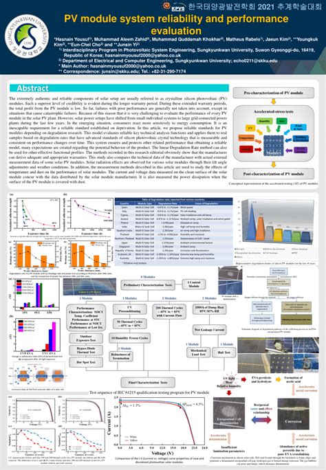 Pdf Pv Module System Reliability And Performance Evaluation
