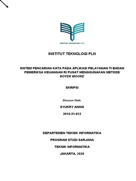 Syukry Ansis Revisi Skripsi Pdf
