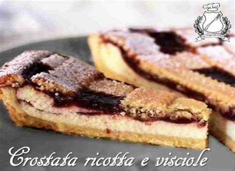 Crostata Di Ricotta E Visciole Ricetta