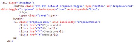 How To Work With The Bootstrap Dropdown In Angularjs Dhananjay Kumar