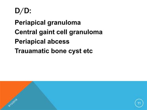Differential Diagnoses And Management Of Mandibular Radiolucent Lesions Pptx Dental Health