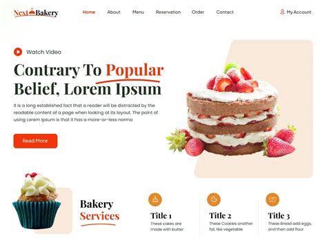 Next Bakery Elevate Your Bakery With A Delectable WordPress Theme