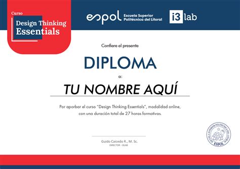 Curso Design Thinking Essentials — I3lab Espol Centro De