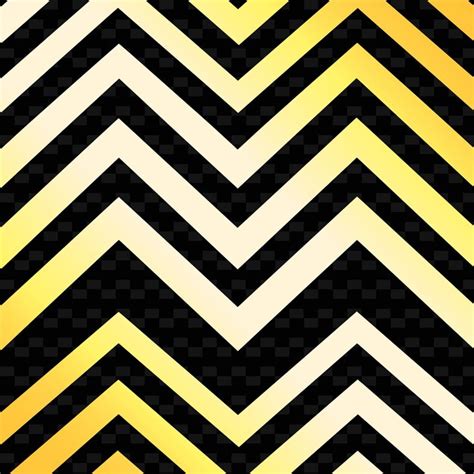 Chevron Zigzag Abstract Pattern With Chevron Zigzag Icon And Nature Inspired Abstract Outline