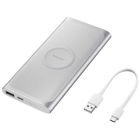 Samsung MAh Wireless Powerbank Silver Techinn