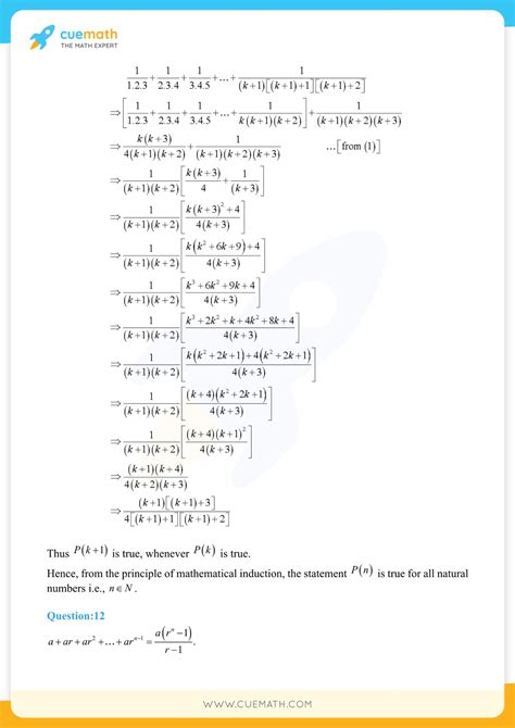 NCERT Solutions For Class 11 Maths Chapter 4 Exercise 4 1 Principle Of