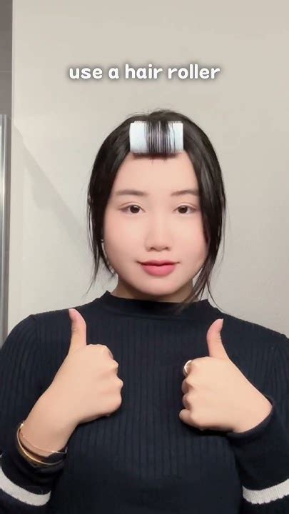 How To Do Korean Fluffy Bangs 10 Seconds Douyin Hair Koreanhairstyle