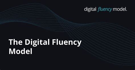 Digital Fluency Model Thoughtworks