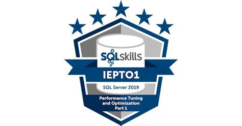 John Deardurff On Linkedin Sqlskills Iepto1 Sql Server 2019 Was Issued By Sqlskills To John