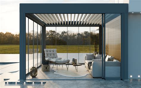Bioclimatic Pergola Huun Global Aluminum Extrusion And Outdoor Products