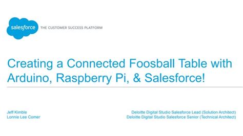 Creating A Connected Foosball Table With Arduino Raspberry Pi And