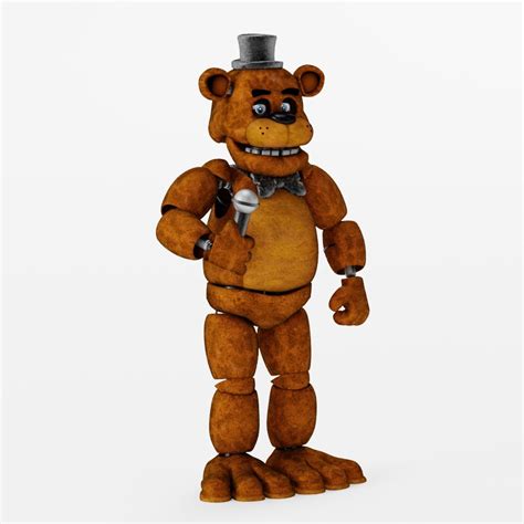 Custom Freddy Fazbear Model Made In Blender 3d Rfiven Vrogue Co