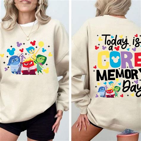 Today Is A Core Memory Day Svg Mental Health Svg Magical Vacation Svg Cartoon Emotions