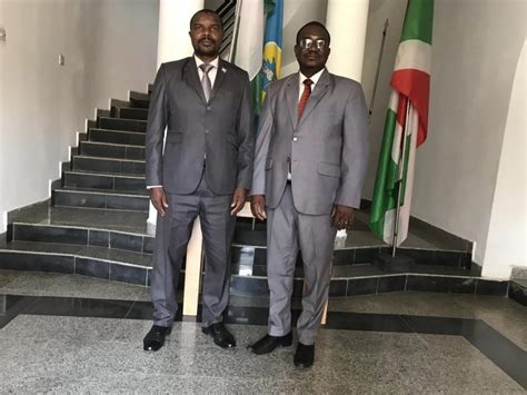 Lambassadeur Gouba Rend Une Visite De Courtoisie Au Chargé Daffaires