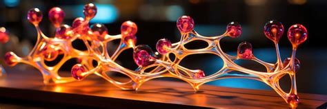 Premium Ai Image Threedimensional Scale Representation Of Molecules Optimized For 169 Hd